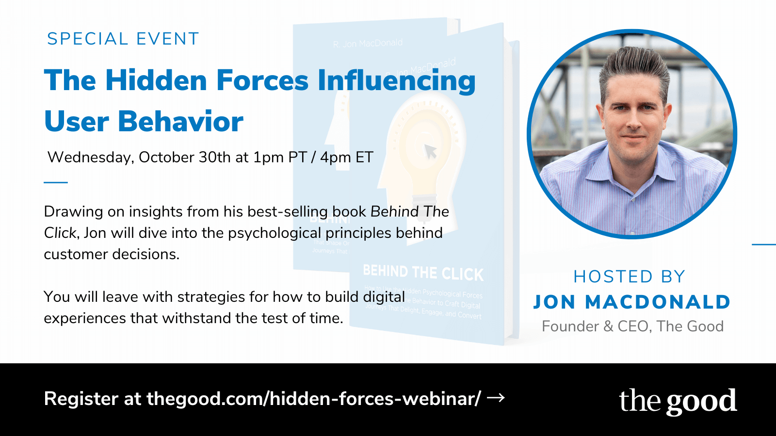 [Register] The Hidden Forces Influencing User Behavior