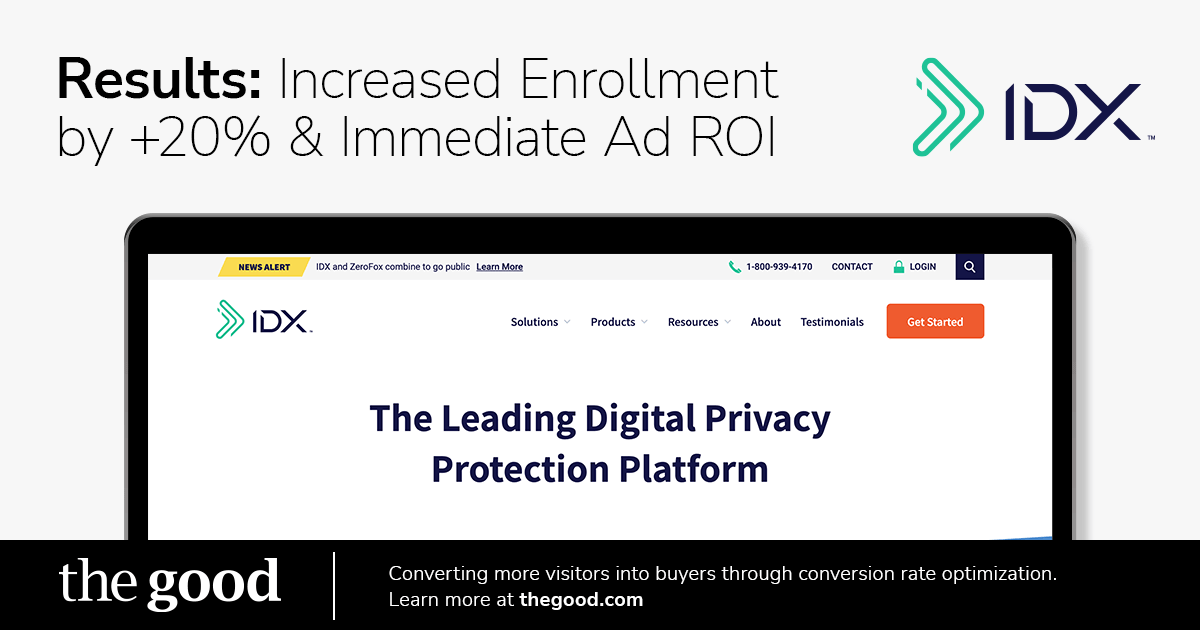 IDX Increased Enrollment by +20% and Saw Immediate ROI for Ad Traffic ...