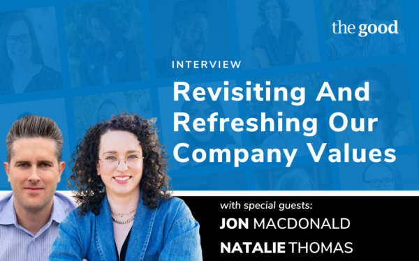 Revisiting And Refreshing Our Company Values