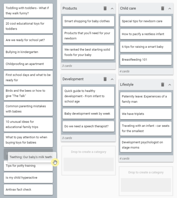 What is Card Sorting? - The Good