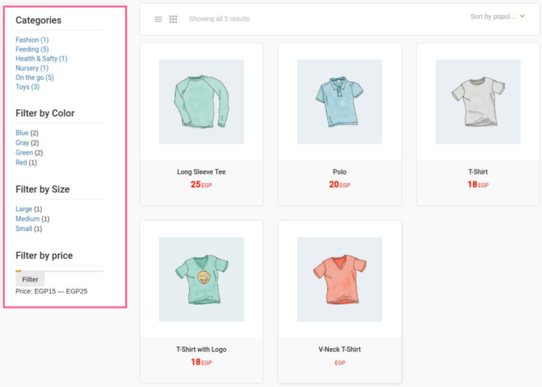 25 Ecommerce Product Filters With UX Design Best Practices