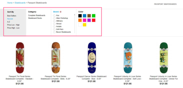 25 Ecommerce Product Filters With UX Design Best Practices