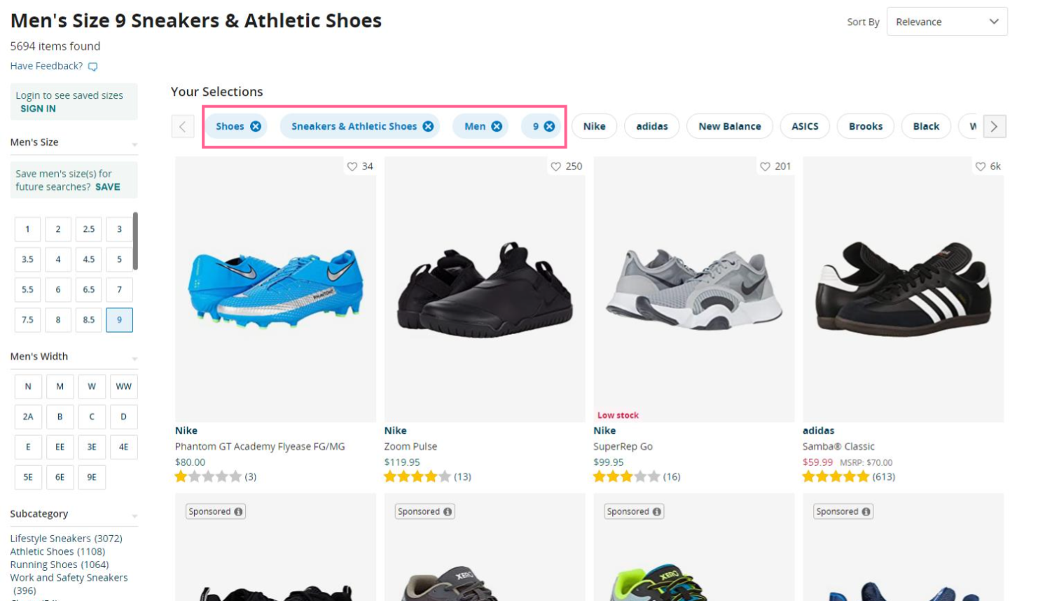 25 Ecommerce Product Filters With UX Design Best Practices