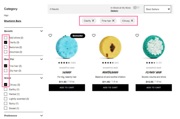 25 Ecommerce Product Filters With Ux Design Best Practices 