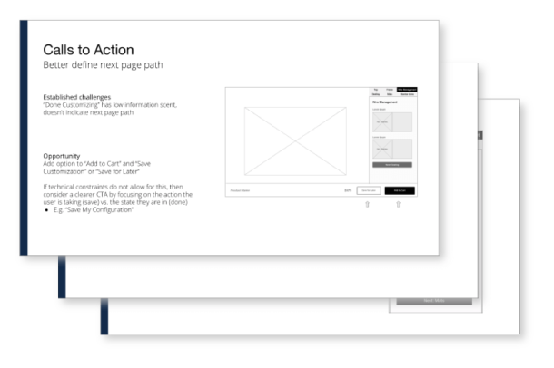 Wireframe Audit - The Good
